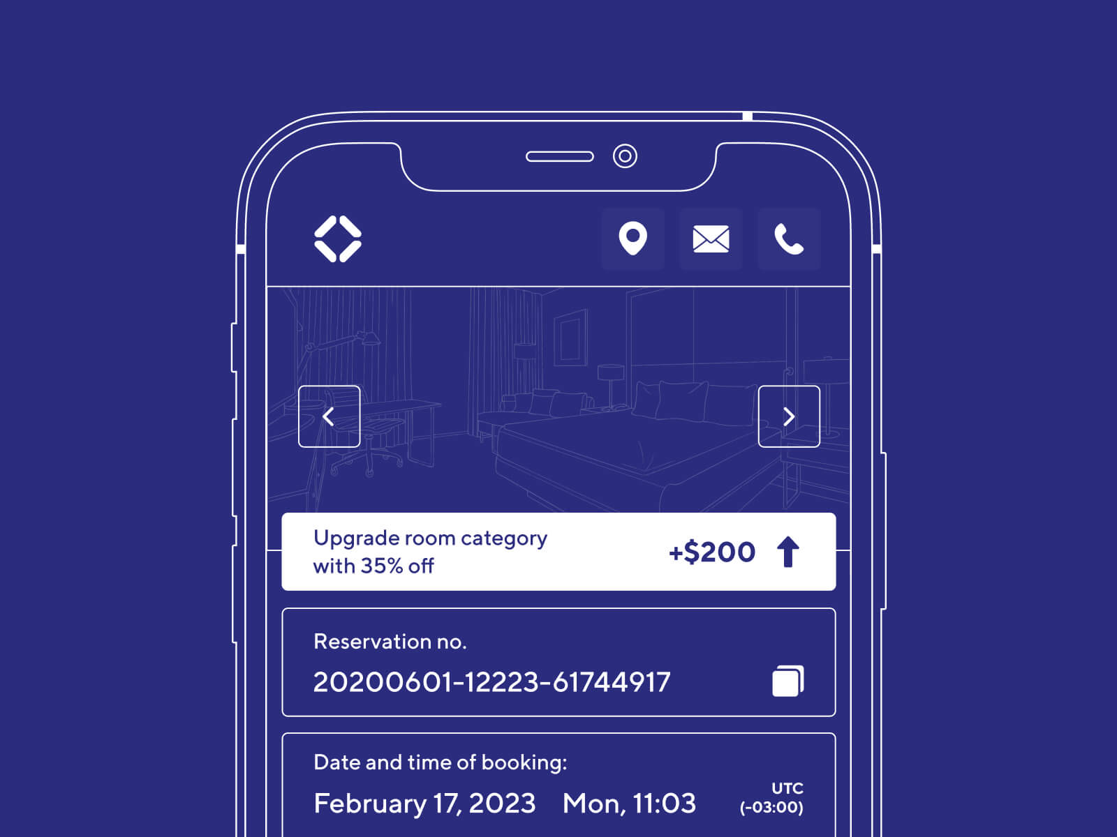 UX/UI for Hotel Guesting Mobile App - Hotel Unit | Boris Belov